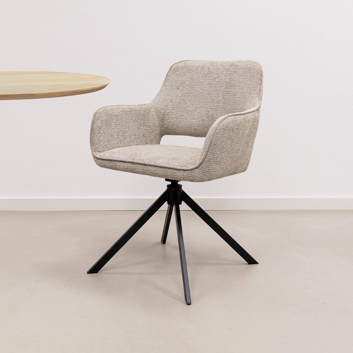 Kick draaistoel Pax - Taupe